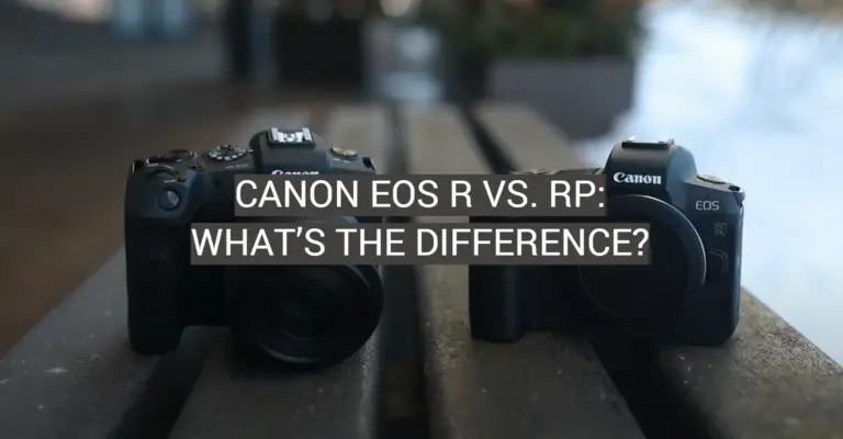 Canon EOS R vs. RP: What’s the Difference? - FotoProfy