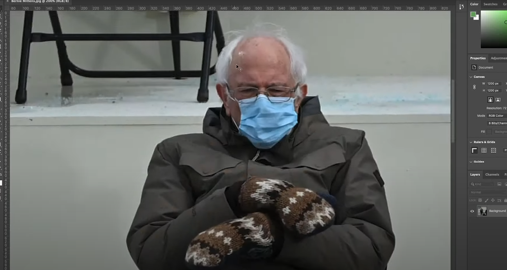 How to Make a Bernie Sanders Photo? - FotoProfy