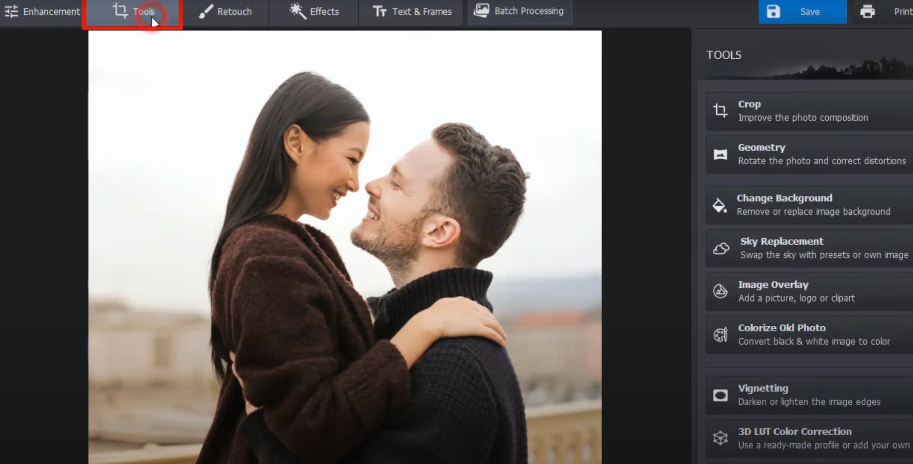 How to Add a Christmas Background to a Photo? - FotoProfy