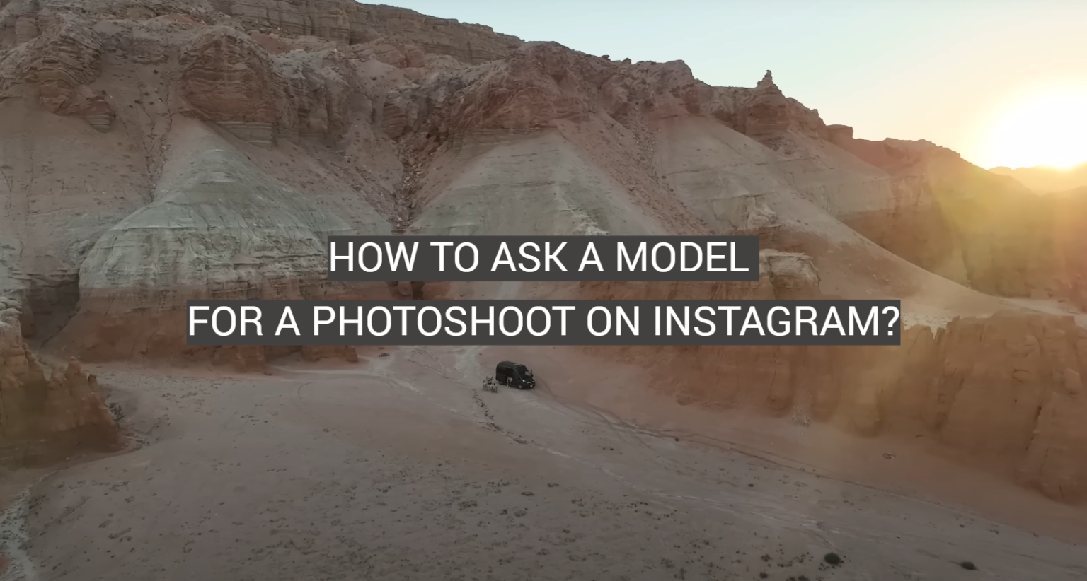 How to Ask a Model for a Photoshoot on Instagram? - FotoProfy