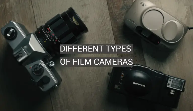 Different Types of Film Cameras - FotoProfy