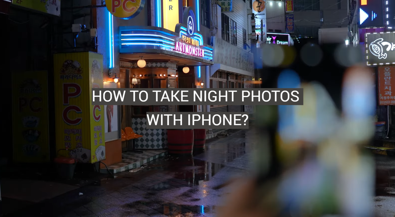 How to Take Night Photos With iPhone? - FotoProfy