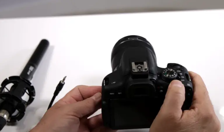 Does Canon EOS Rebel T6 Have An External Mic Input? - FotoProfy