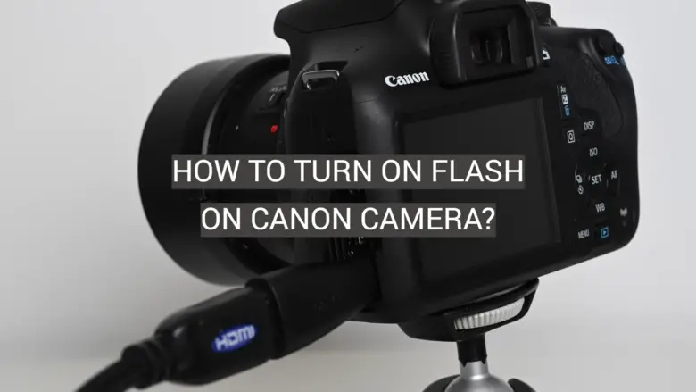How to Turn On Flash on Canon Camera? - FotoProfy